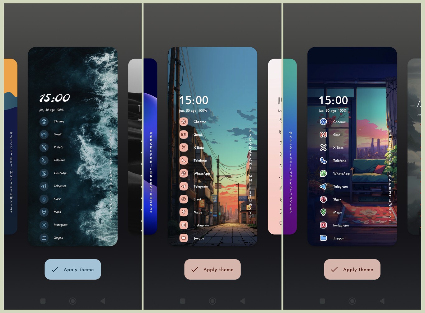 Siempre he usado el launcher de fábrica en Android, hasta que probé ...