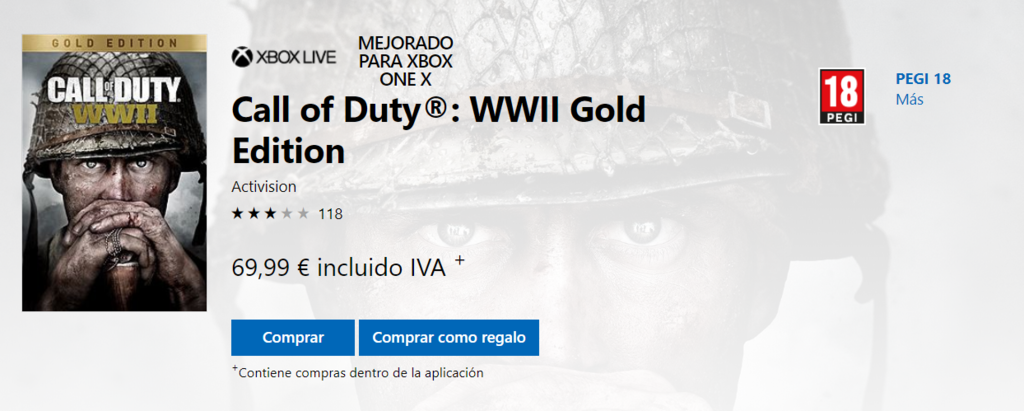 Call of Duty WWII presenta su Gold Edition, la nueva edición digital ...