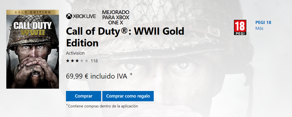 Call of Duty WWII presenta su Gold Edition, la nueva edición digital ...