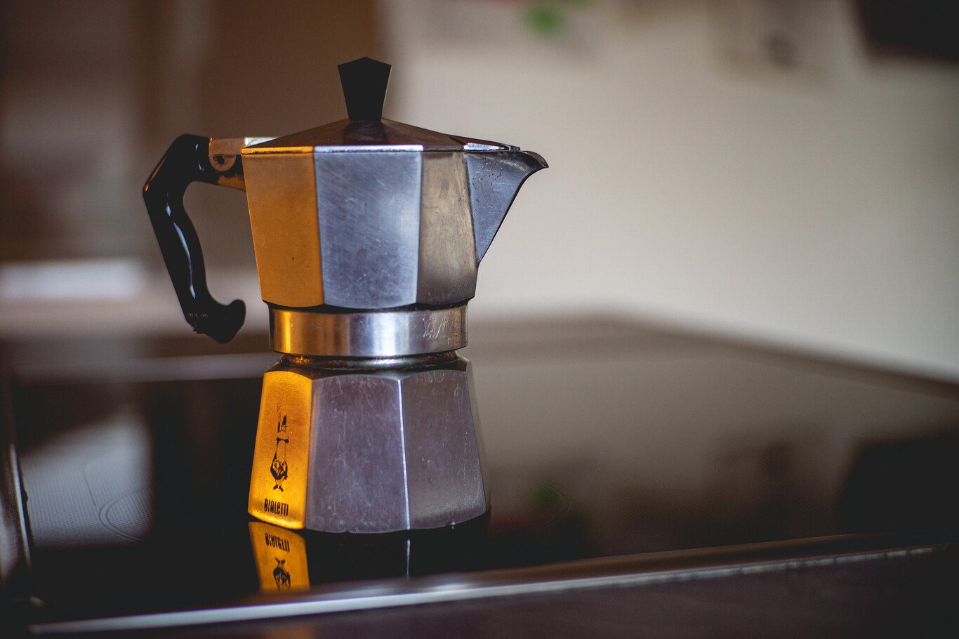 Preparación con Cafetera italiana