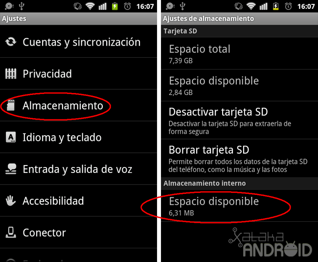 Primeros pasos con Android: Gestión de memoria