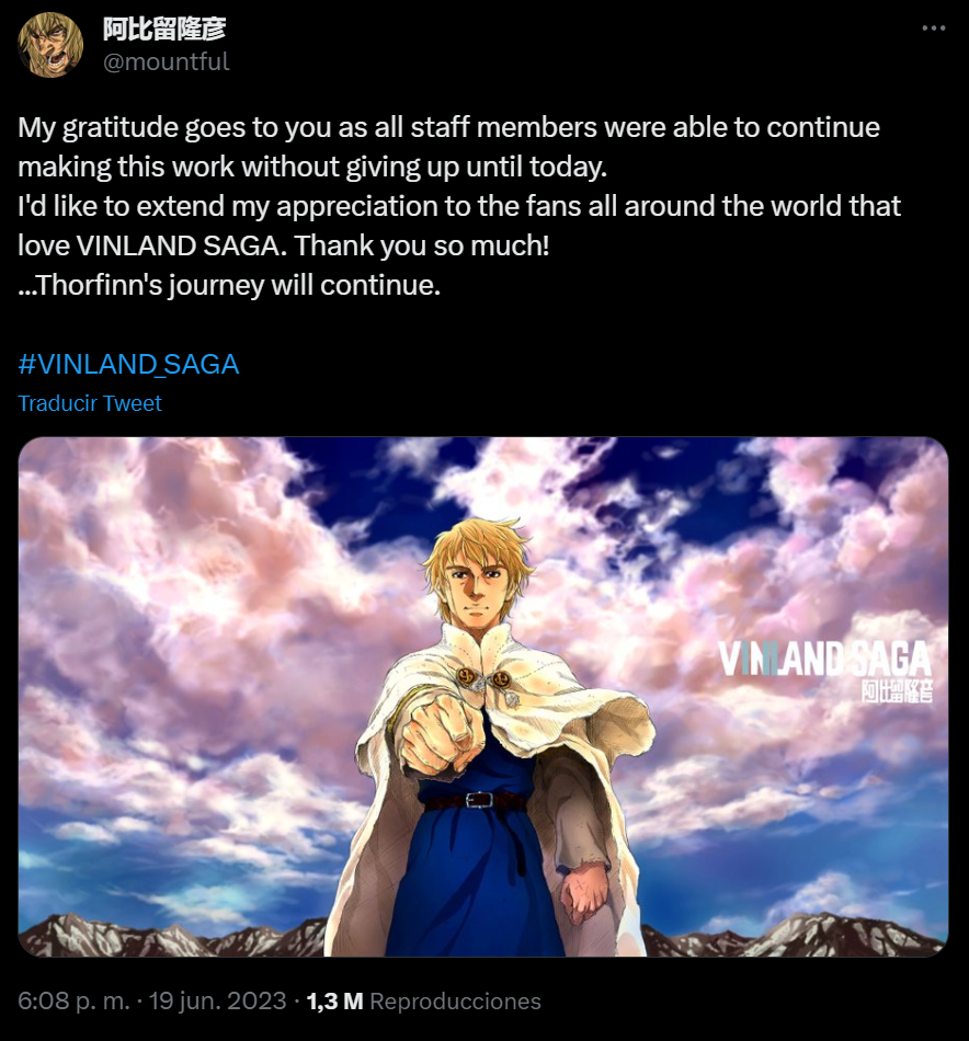 El viaje de Thorfinn continuará: el anime Vinland Saga confirma una ...