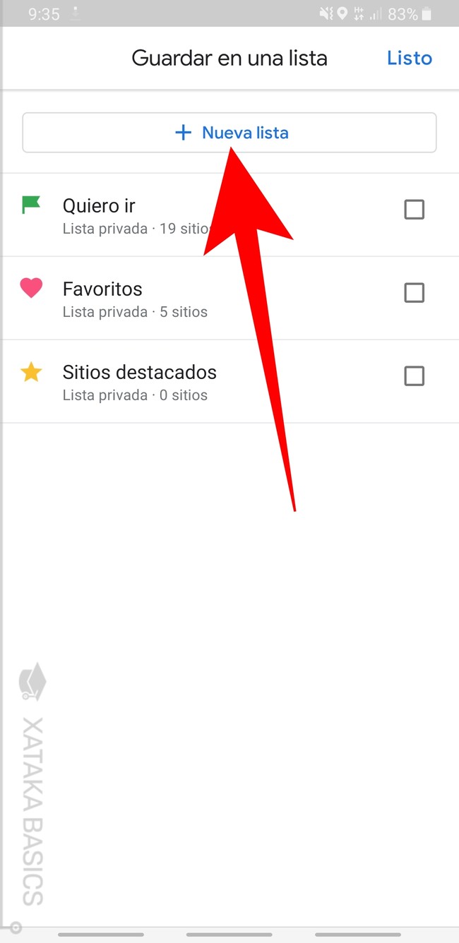 Listas de Google Maps: qué son, cómo crearlas y cómo editarlas