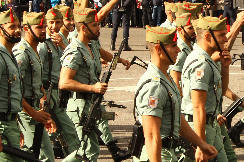 La Legión toma medidas contra el sobrepeso y la obesidad. Pruebas de ...
