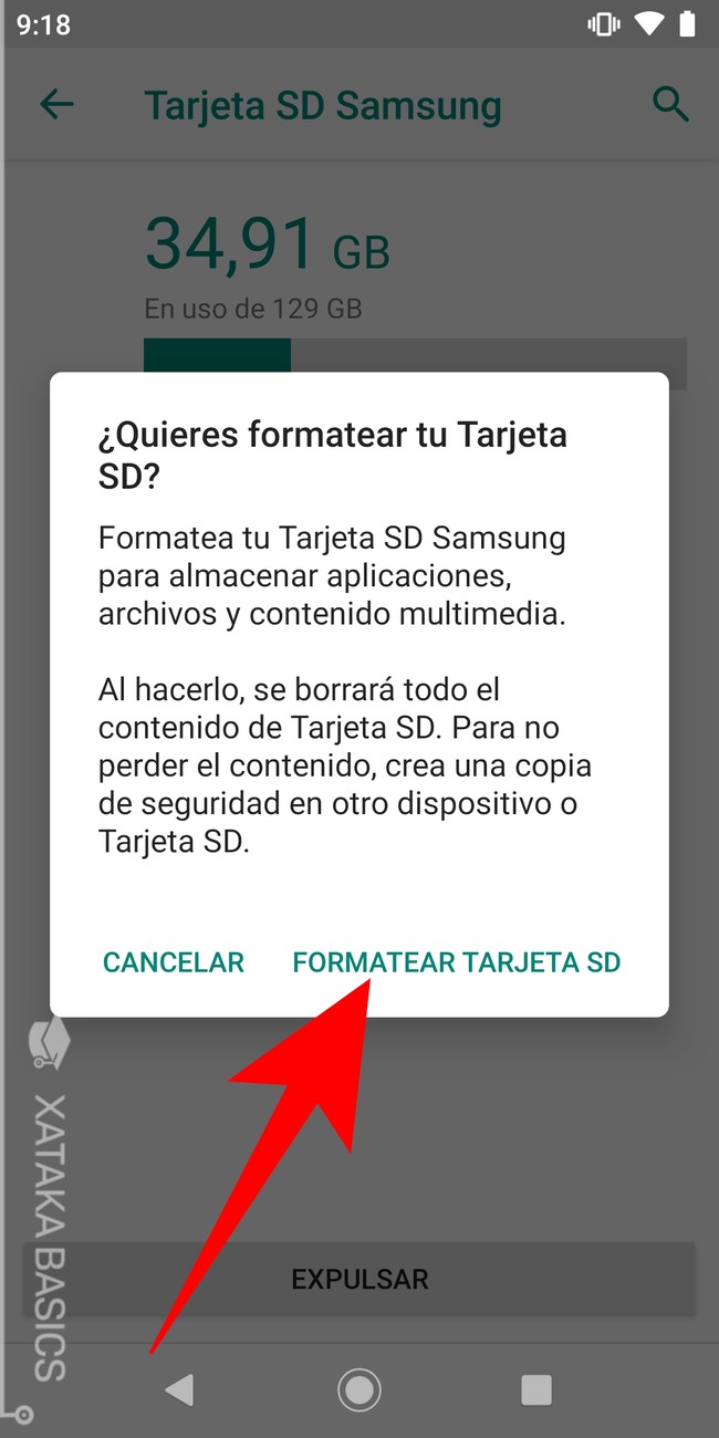 Formatear microSD en Android: cómo se hace y tipos de formateo