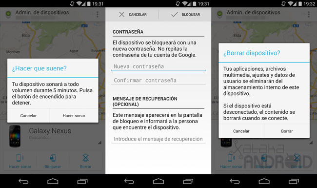 Cómo localizar, bloquear y borrar nuestro dispositivo Android perdido o robado