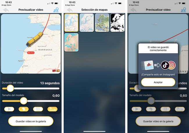 Cómo crear un mapa animado de tus viajes con la app 'TravelBoast'