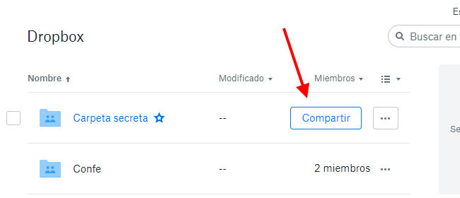 Cómo progeter una carpeta con contraseña en Dropbox