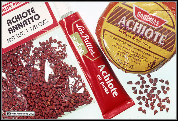 ¿Que es el achiote o axiote? Aprendamos un poco sobre este