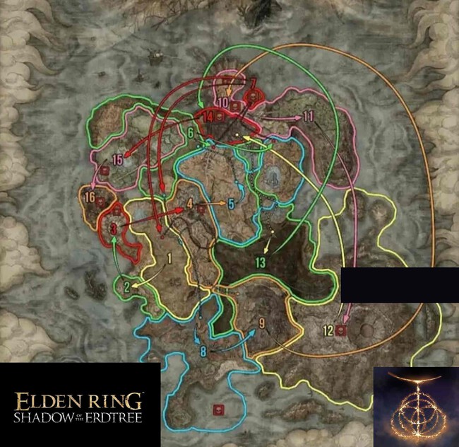 Elden Ring: cómo avanzar paso a paso en el mapa de Shadow of the Erdtree y no morir (tanto) en ...