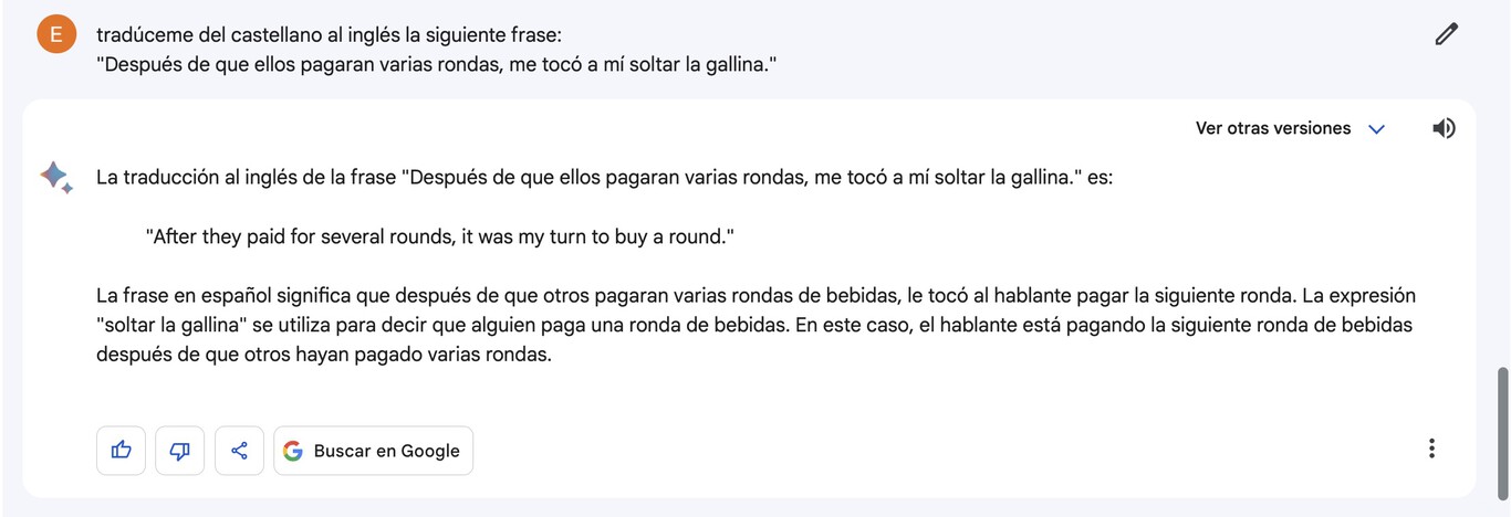 He comparado Google Translate con la inteligencia artificial de Bard ...