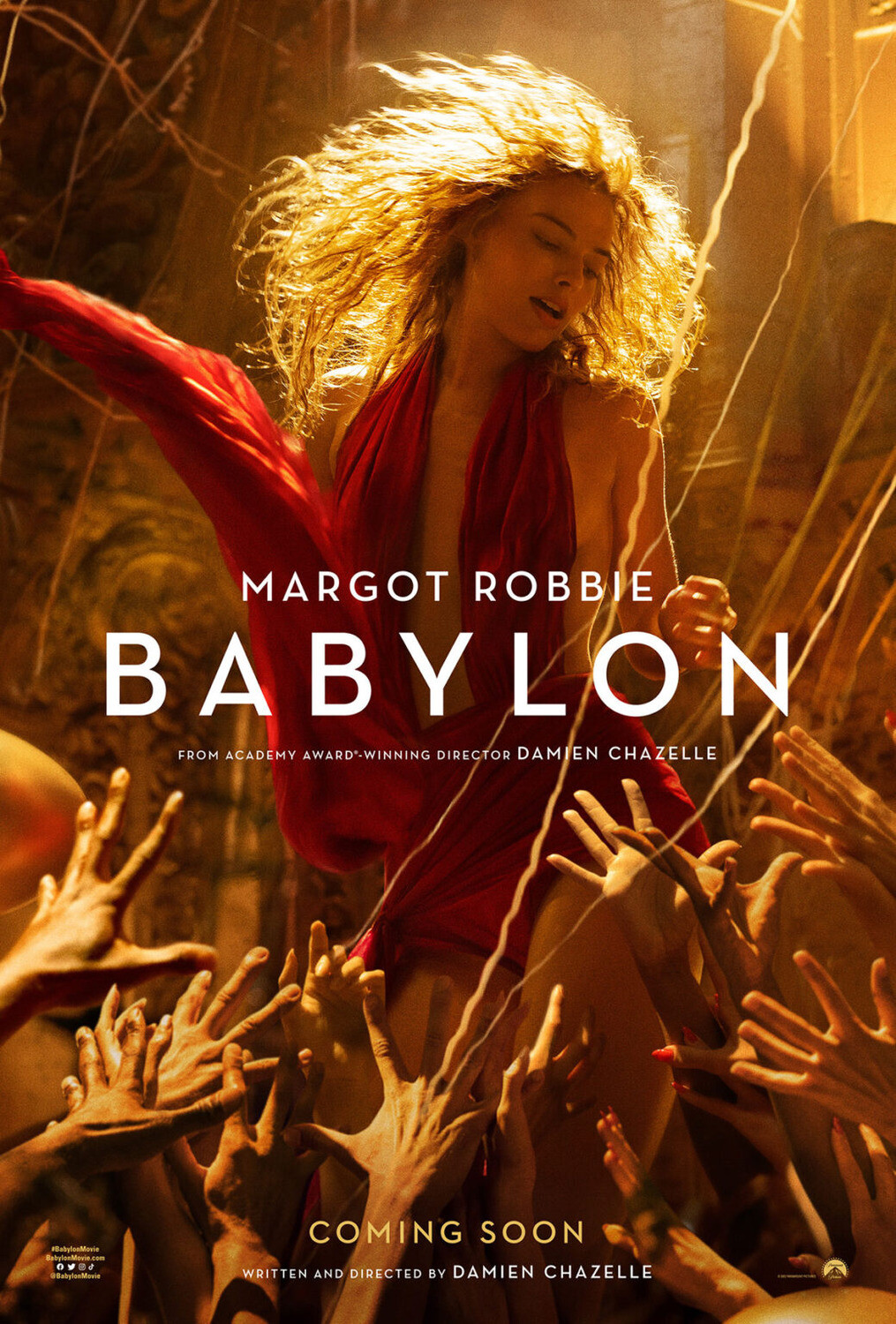 Impresionante tráiler de 'Babylon': Brad Pitt y Margot Robbie lideran ...
