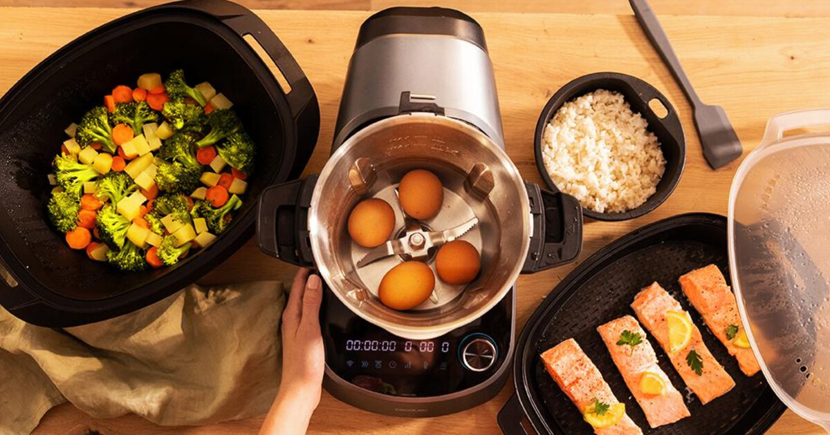 Este es el robot de cocina más vendido: es de Cecotec, ofrece 37 ...
