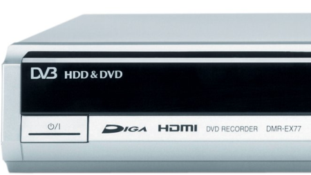 Grabador de DVD con disco duro Panasonic EX77, análisis
