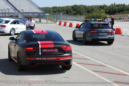 Audi A6 TDI concept vs Audi RS 5 TDI concept: duelo biturbo eléctrico ...