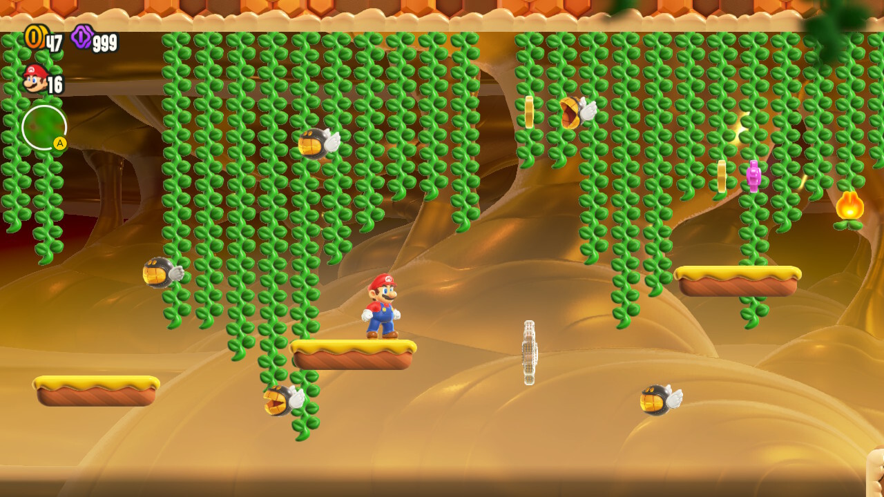 La caverna de los Ñac-ñacs al 100% en Super Mario Bros. Wonder - Super ...