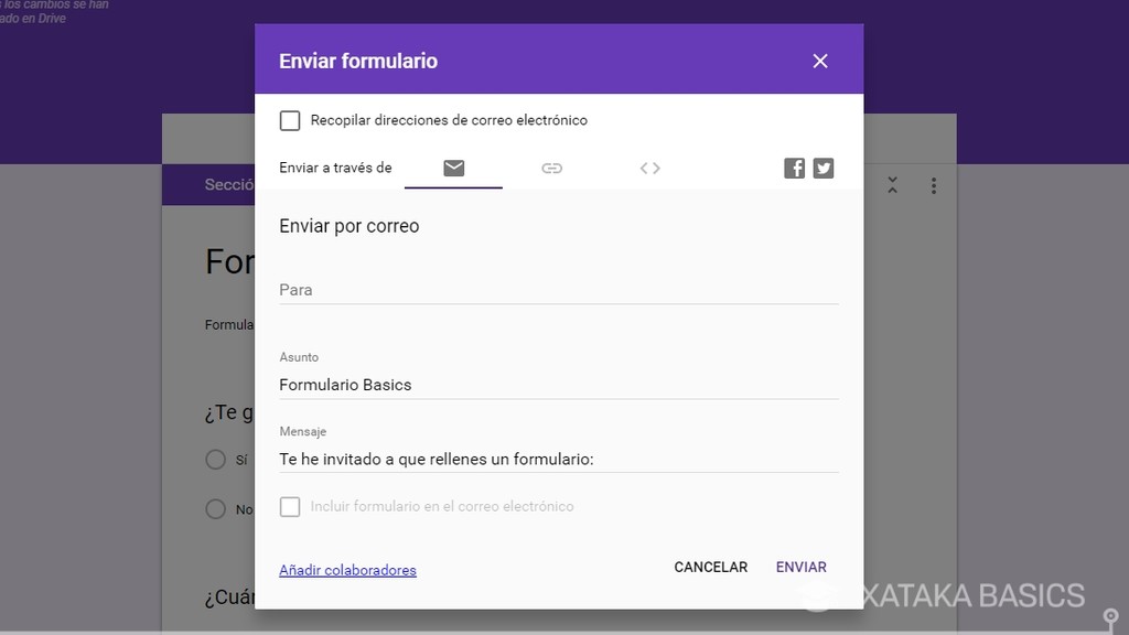 Cómo crear un formulario con Google Forms