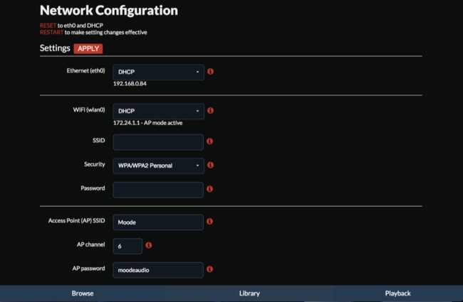 Moode se actualiza a la versión 2.6 con importantes mejoras