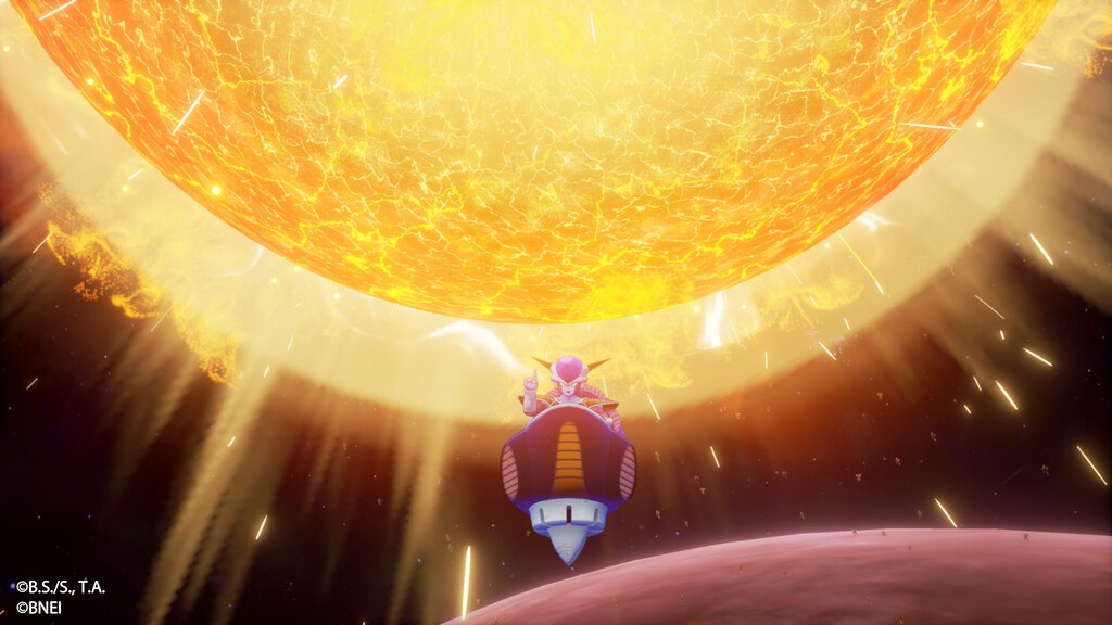 El padre de Goku arrasa el planeta Kanassa en Bardock: Solo contra el ...
