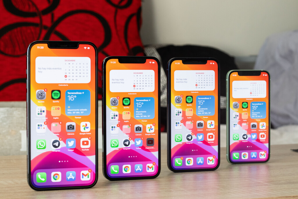 iPhone 12 Pro Max, 12 Pro, iPhone 12 y 12 mini: comparativa a fondo