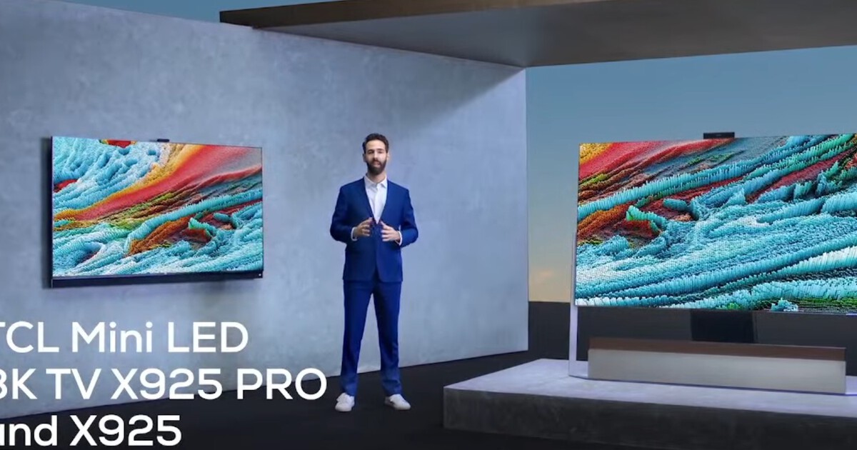 TCL presenta sus impresionantes teles X925 y X925 PRO: MiniLED, 8K, con ...