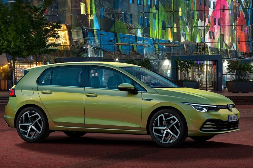 Más fotos del Volkswagen Golf 8: una nueva filtración lo deja sin ...