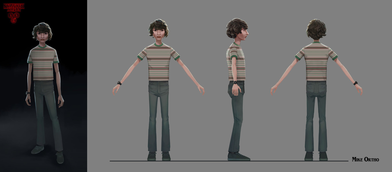 Salen a la luz metrajes y diseños del Stranger Things de Telltale Games