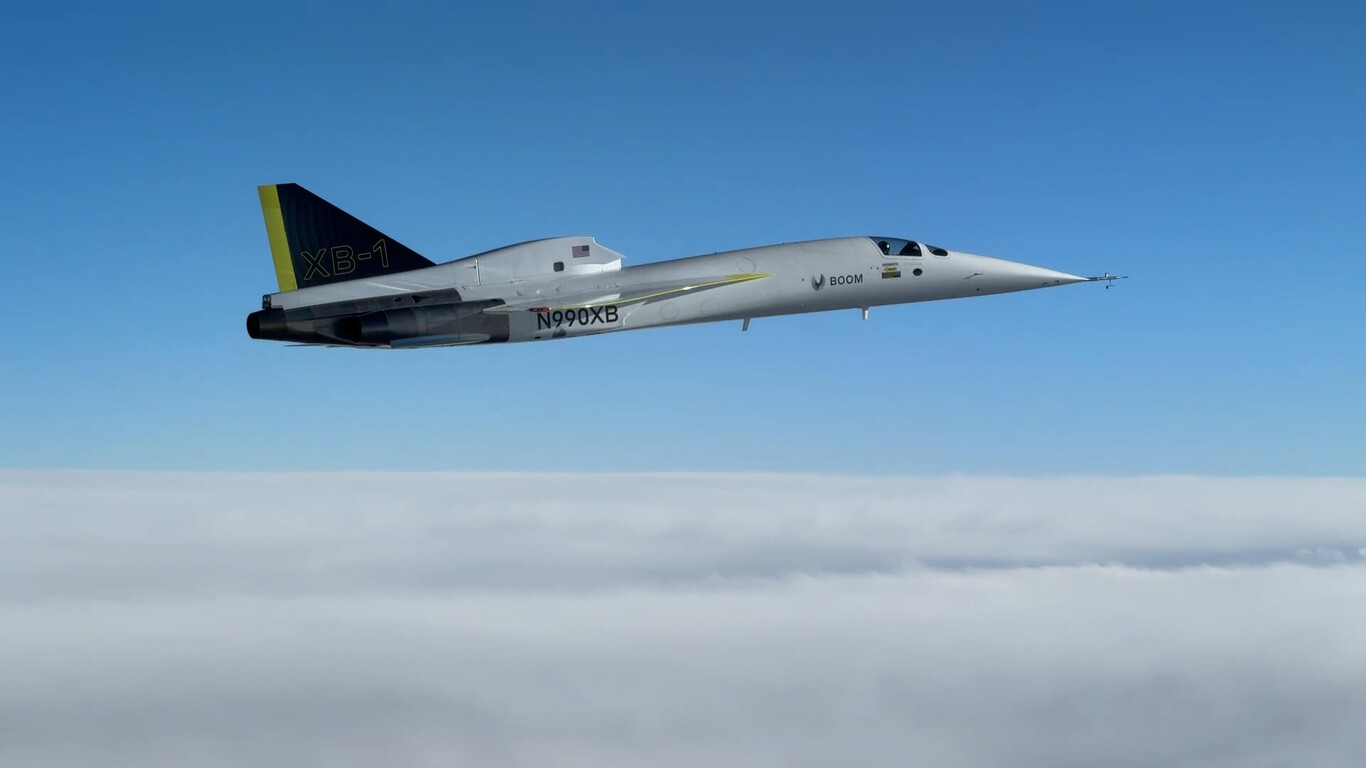 El sucesor del Concorde está un paso más cerca: el XB-1 de Boom ha completado con éxito su ...