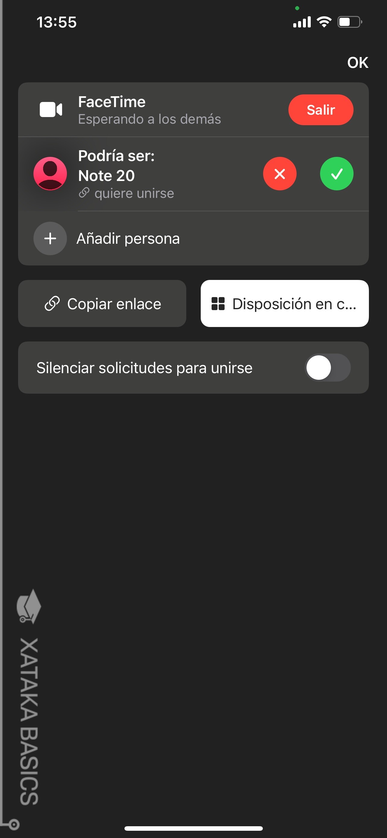 Cómo entrar en una llamada de FaceTime en Android o Windows