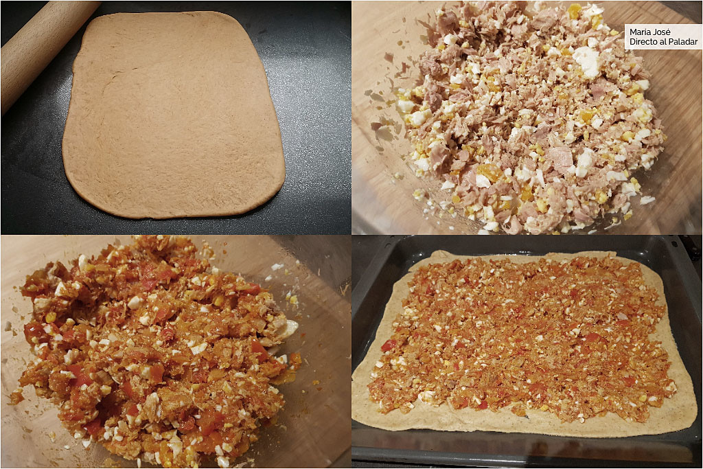 Empanada de atún: la receta más jugosa. Receta de cocina fácil ...