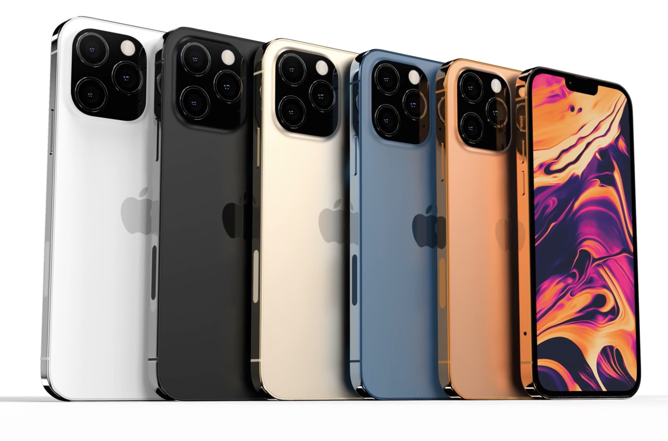 El iPhone 13 añadirá negro mate y bronce como nuevos colores, un ...