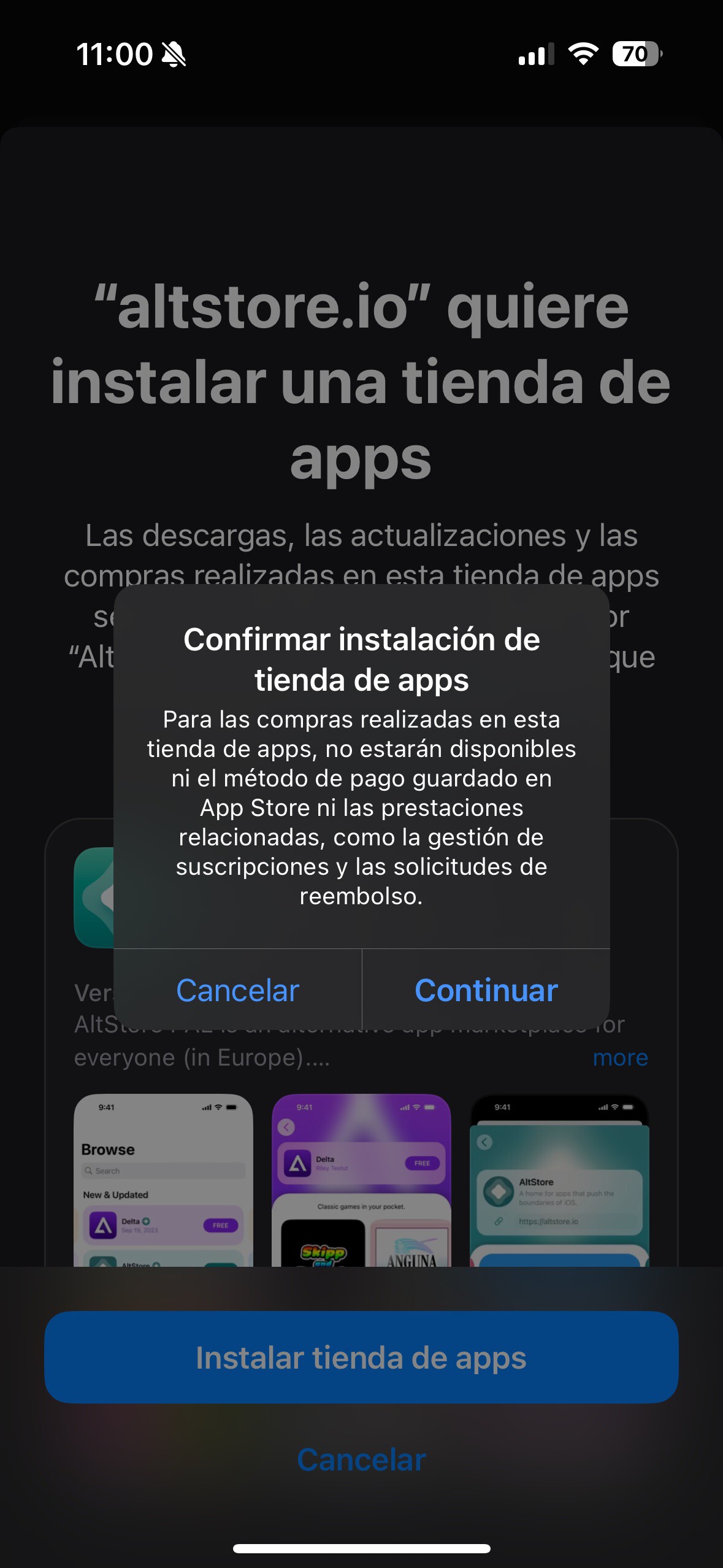 Cómo instalar apps en tu iPhone desde tiendas de apps alternativas como ...