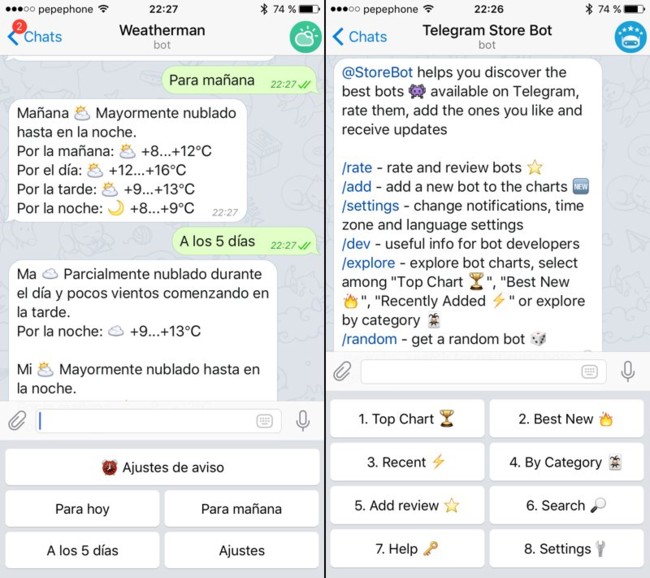 Los 13 mejores bots que puedes añadir a Telegram