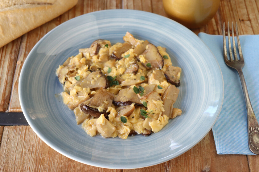 Revuelto de boletus, la receta ideal para disfrutar a tope de la seta ...