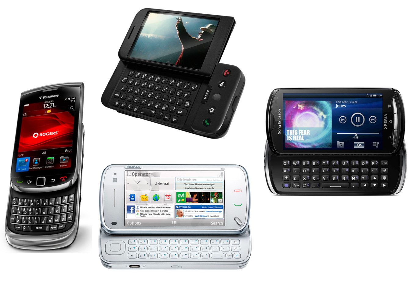 ¿Qué fue de los móviles con teclado físico?