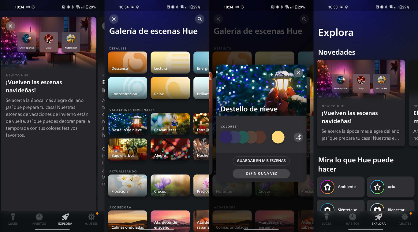La app de Philips Hue recupera para sus luces una función muy navideña ...