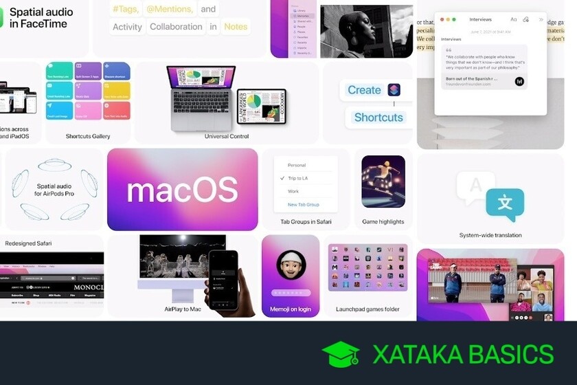macOS Monterrey: requisitos mínimos y qué Macs son compatibles