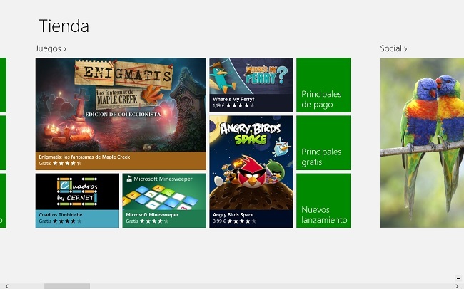 Los mejores juegos para Windows 8 (I)