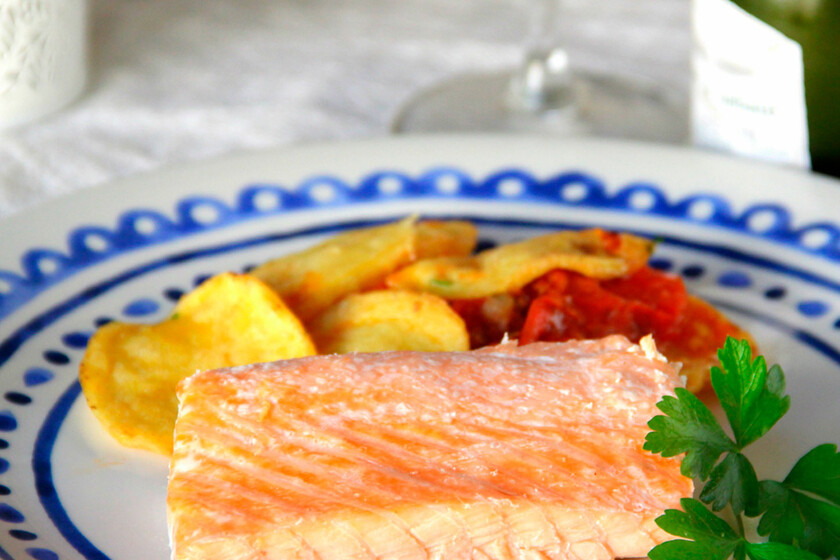 Salmón al horno, la receta más rápida y fácil del mundo, con tiempo y ...