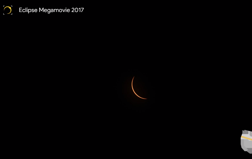 Ya puedes ver la megapelícula del eclipse solar total que armó Google ...
