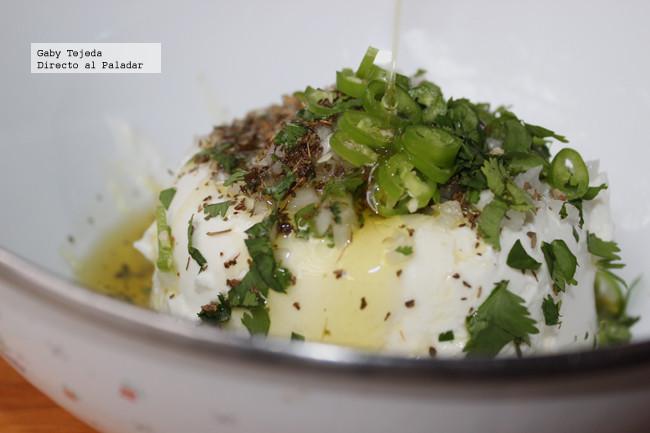 Receta Jocoque seco estilo "Gruta"