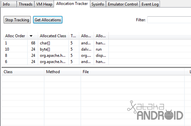 Usando el SDK: Dalvik Debug Monitor Server (Parte 2)