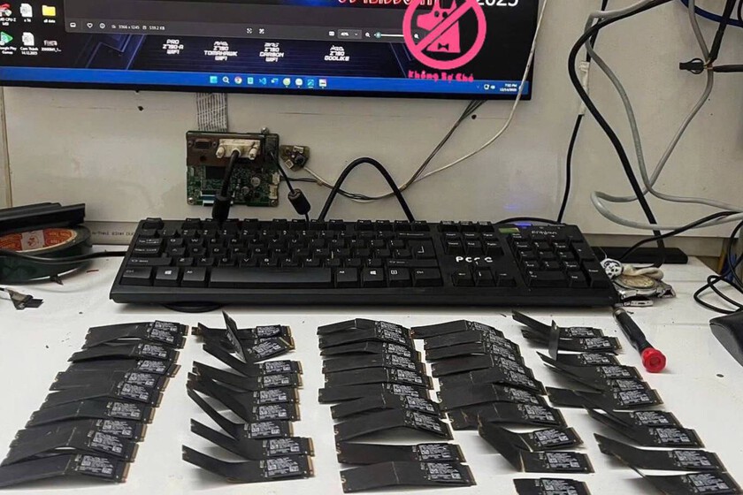 Un niño ha destrozado 50 SSD valorados en más de 3.200 euros tras la ...