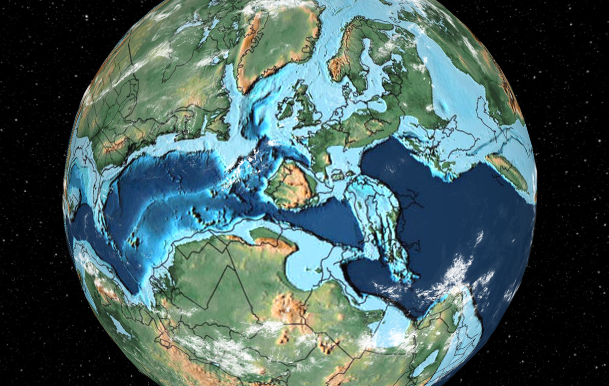 Ancient Earth, el mapa interactivo que te permite ubicar tu casa en lo ...