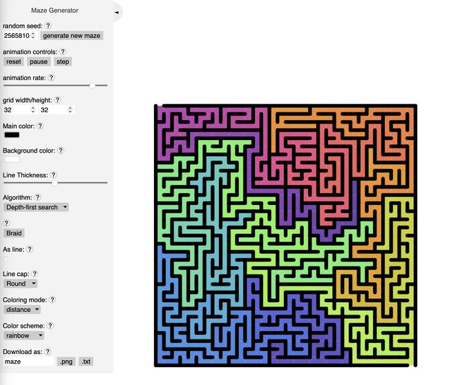 Si te gustan los laberintos, estos generadores automáticos te van a ...