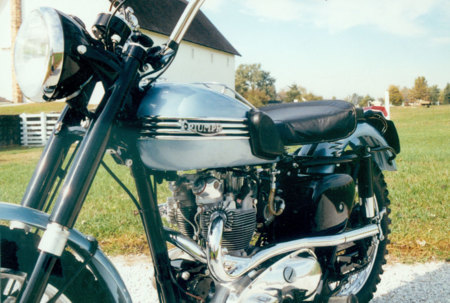 La Triumph TR5 Trophy de James Dean