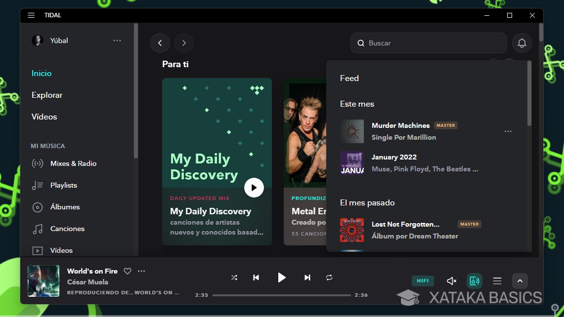 Tidal: 29 funciones y trucos para exprimir al máximo el servicio de ...