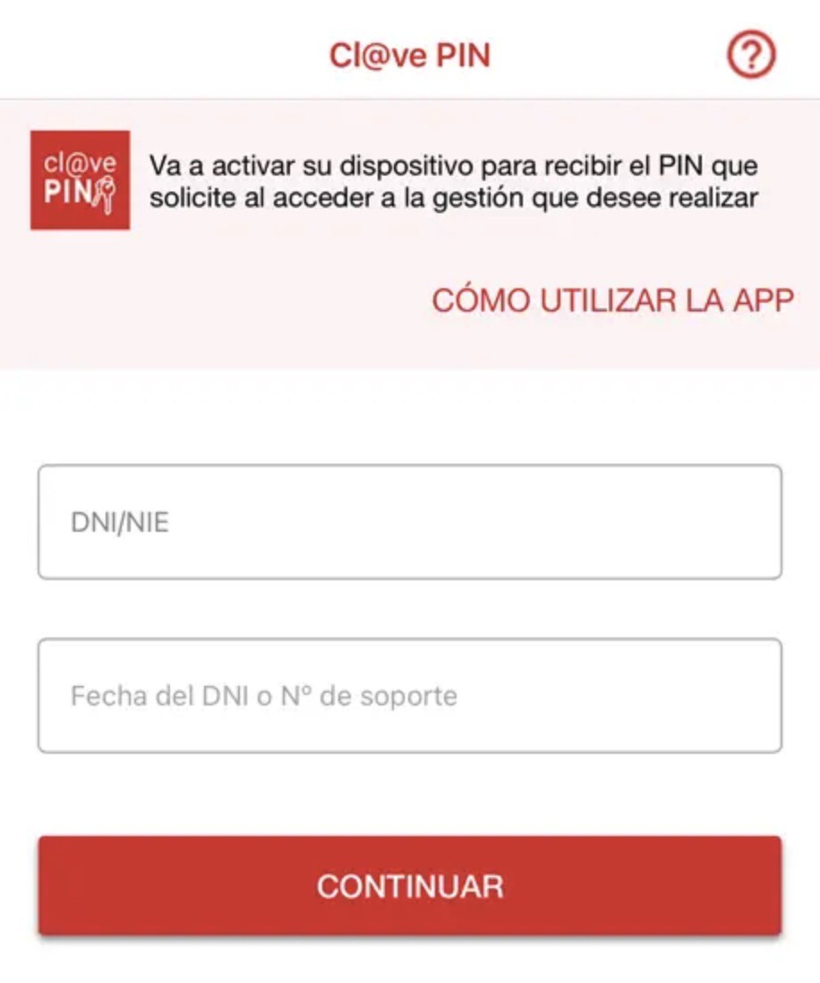 Cómo pedir la clave PIN desde tu iPhone para poder solicitar la ayuda ...