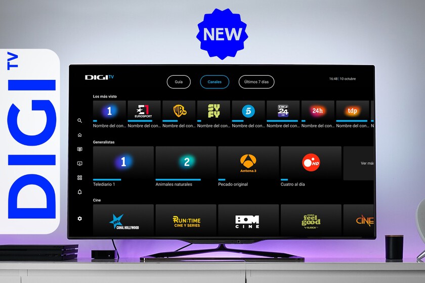 Digi añade nuevos canales gratis para que no tengas nada que envidiar de la televisión de ...