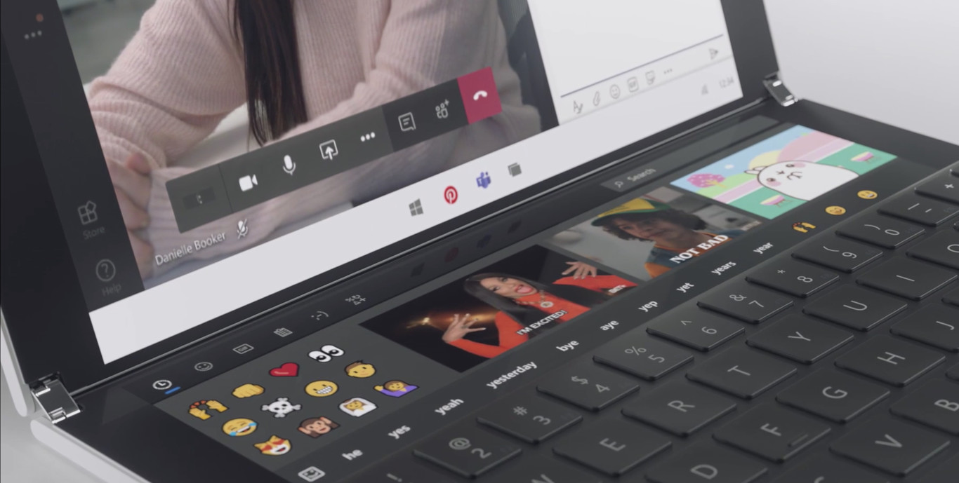 'Wonder Bar' en Window 10X: así es la Touch Bar de Microsoft, una barra ...